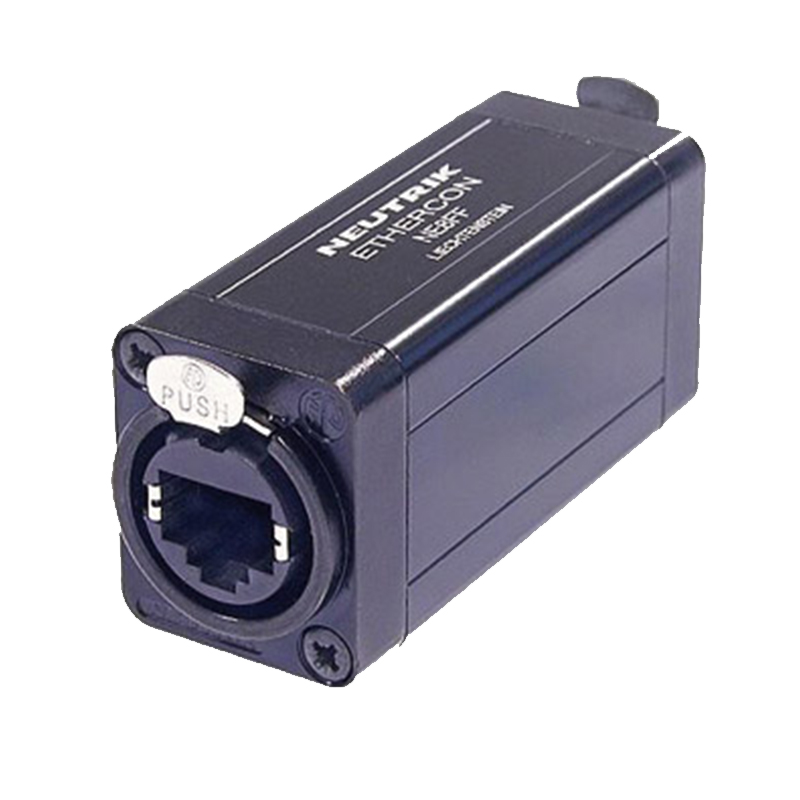 Neutrik EtherCon RJ45/F - RJ45/F adapter Black
