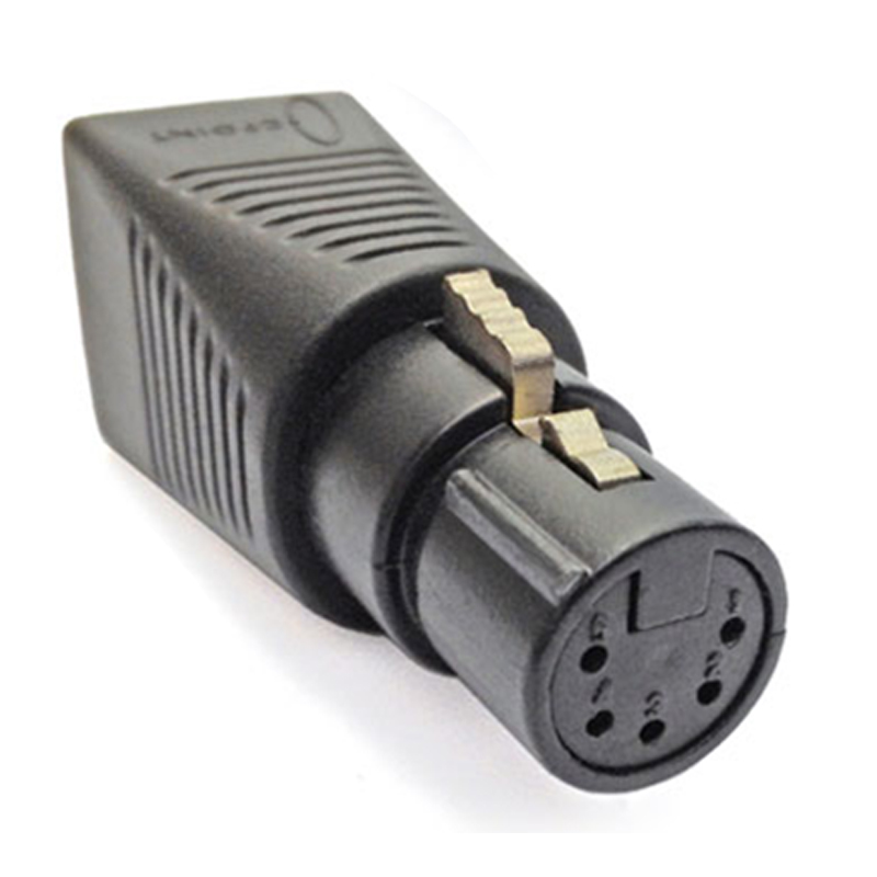 DMX adapter RJ45-> 5-pin Female