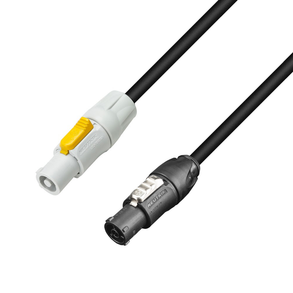 Powercon Grey -> True1 Female Adapter 2m