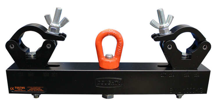 Hanging Truss Adapter Black SWL: 1000 kg